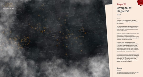 Grim London is an interactive guide to the very worst of the city's ...