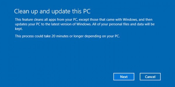 Windows 10 Creators Update gains a secret new System Reset option ...