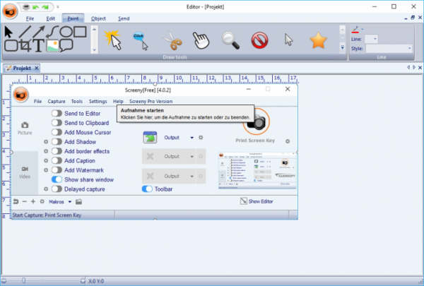 Screeny is a versatile desktop capture tool - BetaNews