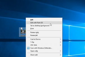 How to remove the 'Edit with Paint 3D' option from Windows 10 Creators ...