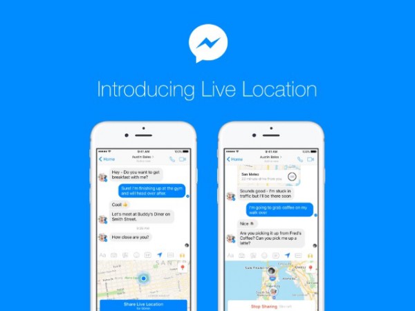 Facebook Messenger now lets you share your location for an hour at a ...