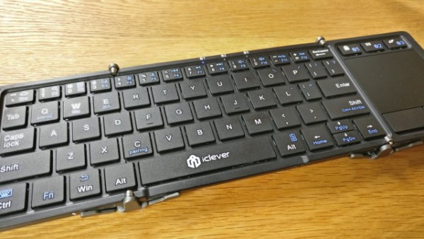 iClever Tri-folding Wireless Keyboard with Touchpad IC-BK08 [Review ...