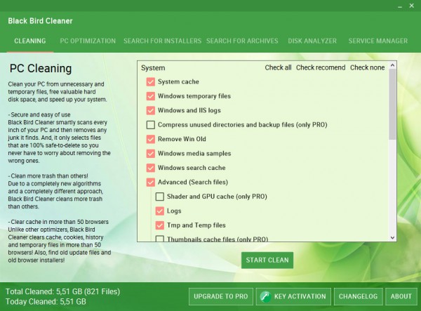 Clean and optimize your PC with Black Bird Cleaner - BetaNews