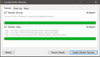 Protect your privacy with Disable Nvidia Telemetry - BetaNews