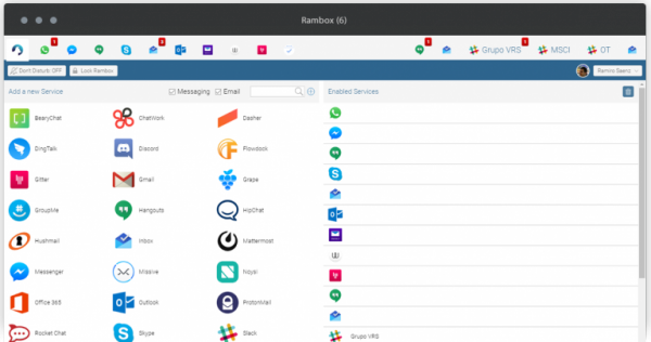Organize all your messaging and email services with Rambox - BetaNews