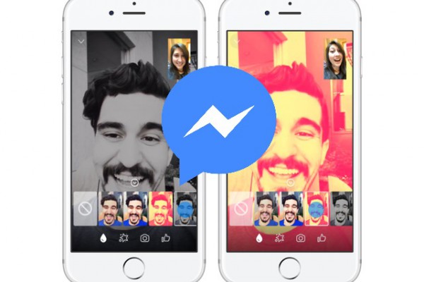 Facebook Messenger video chats get a little sexier with new masks ...