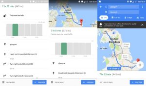 Google Maps tells you the best time to start your journey