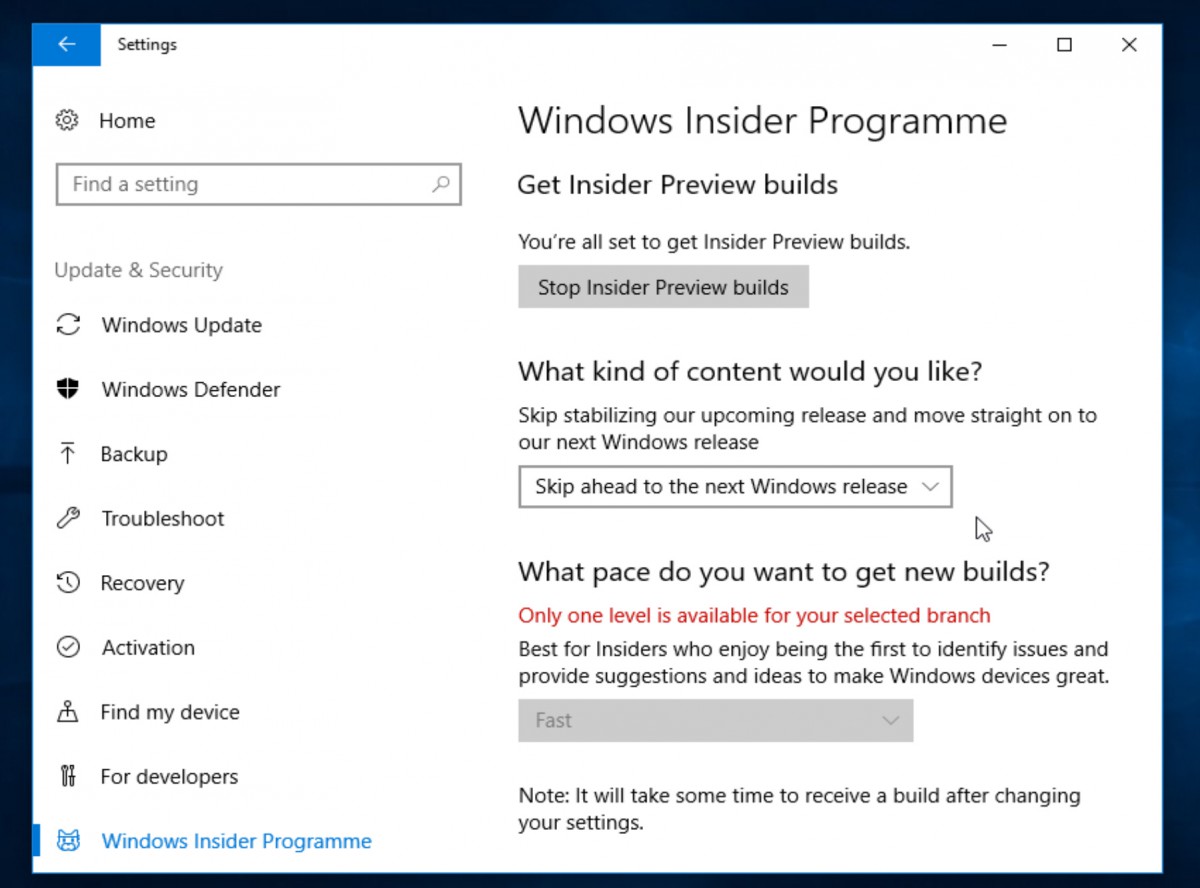 Windows Insiders can now 'skip ahead' to Windows 10 Redstone 4 - BetaNews