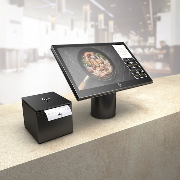 HP ElitePOS is a secure retail point-of-sale system powered by ...