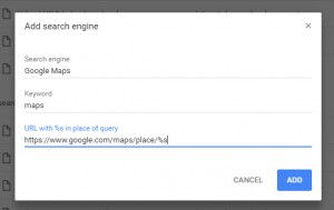 How to add Google Maps search engines to Chrome - BetaNews