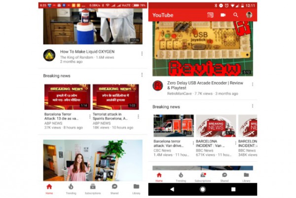 YouTube introduces a breaking news section - BetaNews