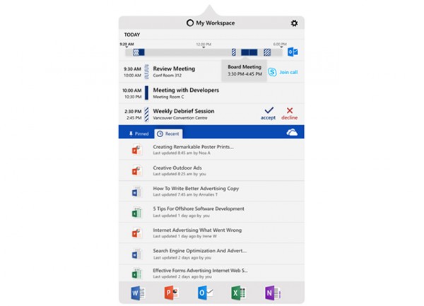 Quickly access your Office 365 files using My Workspace - BetaNews