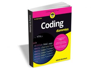 Get 'Coding for Dummies' ($16 value) FREE for a limited time