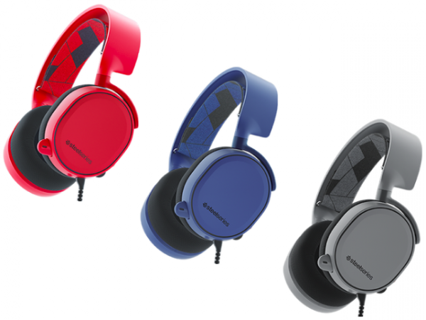 SteelSeries Arctis 3 gaming headset now available in blue, grey, and ...