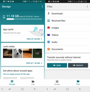 Google Files Go is a new Android app that lets you manage and share ...