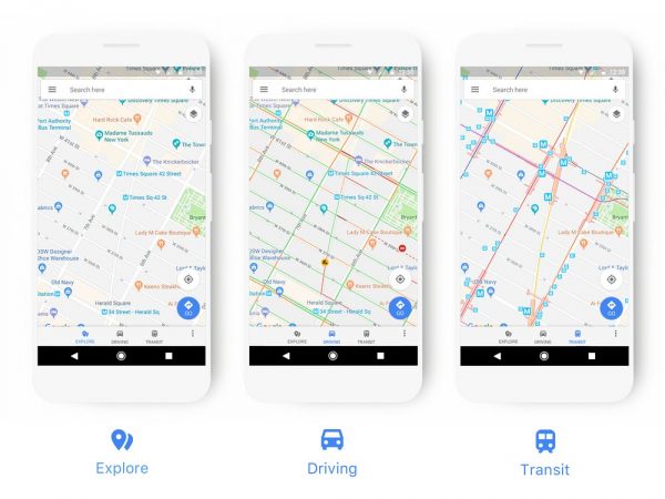 Google updates Maps with a more modern look