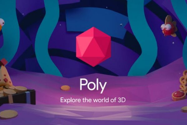 Google launches Poly, a 3D object and scene library for AR and VR creators