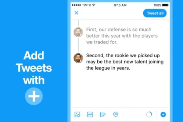 Twitter introduces new 'threads' feature for easier tweetstorms - BetaNews