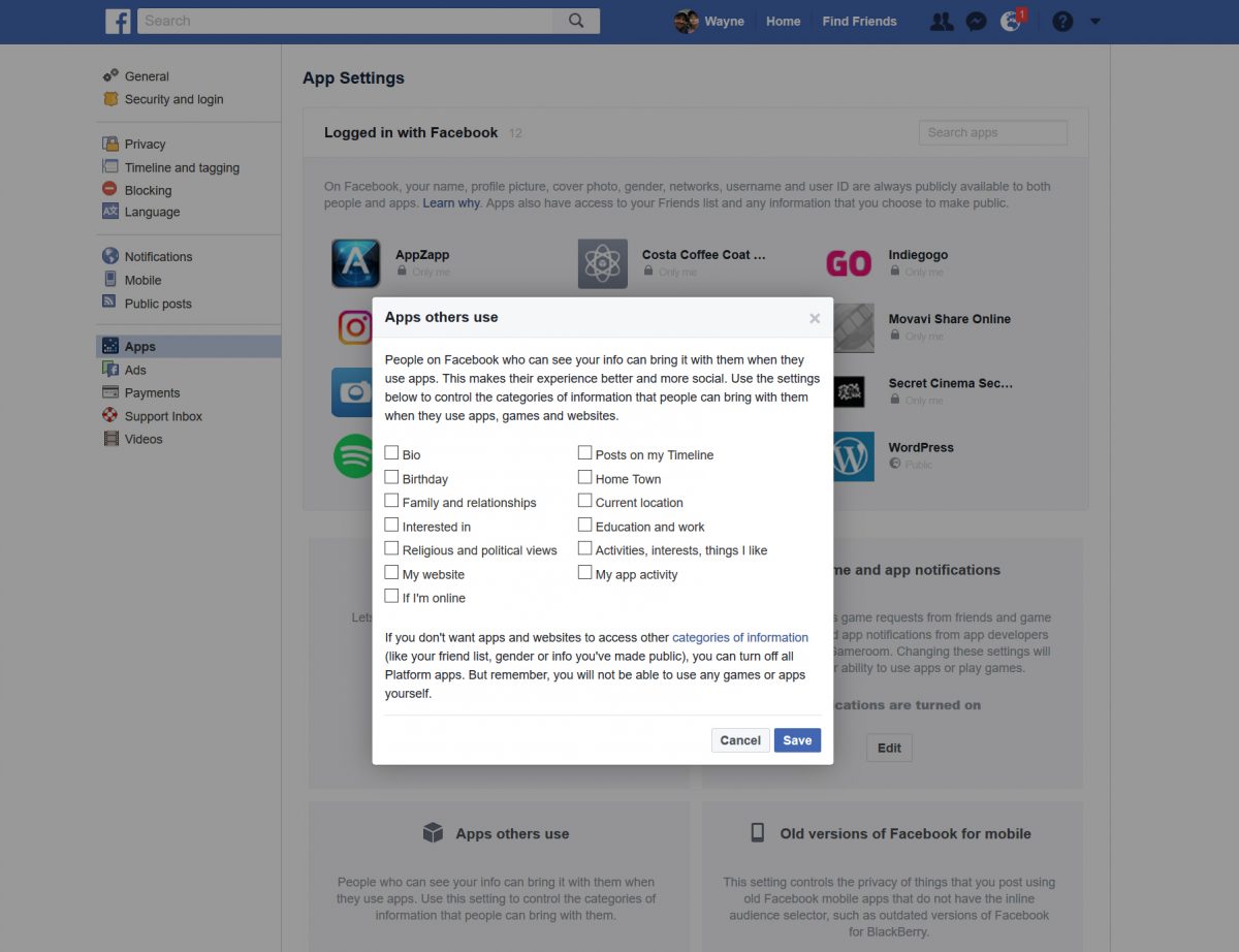 Don't want to #DeleteFacebook? Opt out of Platform API sharing instead ...