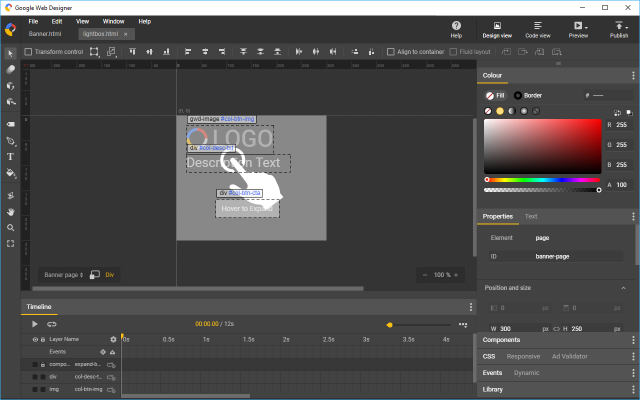 Google Web Designer 3.0 makes HTML 5 web content easy to build across ...