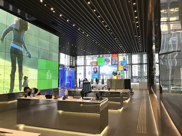 Inside Samsung d’light, a three-storied futuristic exhibition space in ...