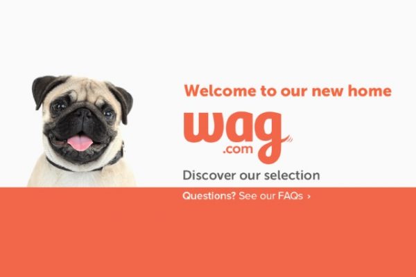 Wag.com now redirects to Amazon and the company's new Wag pet brand ...