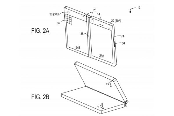 Microsoft has a patent for a folding dual-screen, dual-camera device ...