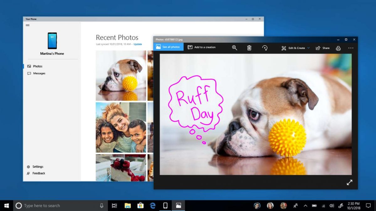Android users can now view their phone content on Windows 10 [Update ...
