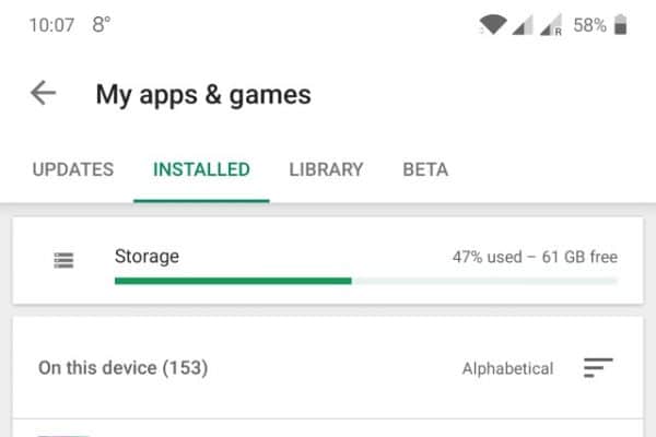 Google Play now tells you how much space you have left on your phone ...