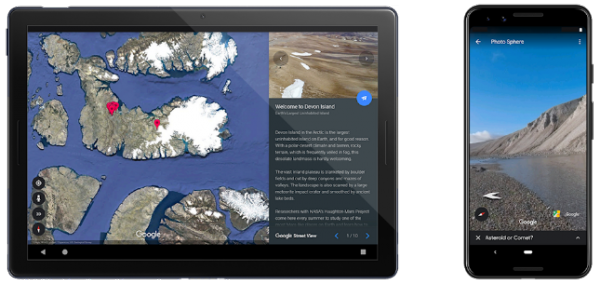 Google Street View takes you to Devon Island, which isn't on Mars ...