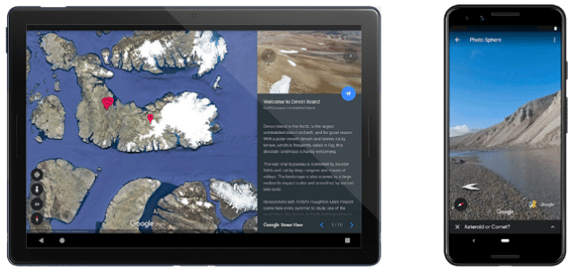 Google Street View takes you to Devon Island, which isn't on Mars ...