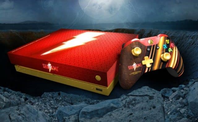 Microsoft giving away two very ugly 'Shazam!' Xbox One X game consoles ...