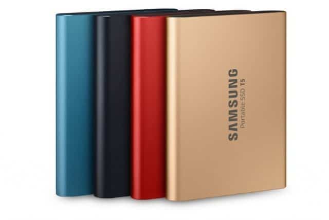 Samsung T5 Portable SSD (USB-C) now available in Rose Gold and Metallic ...