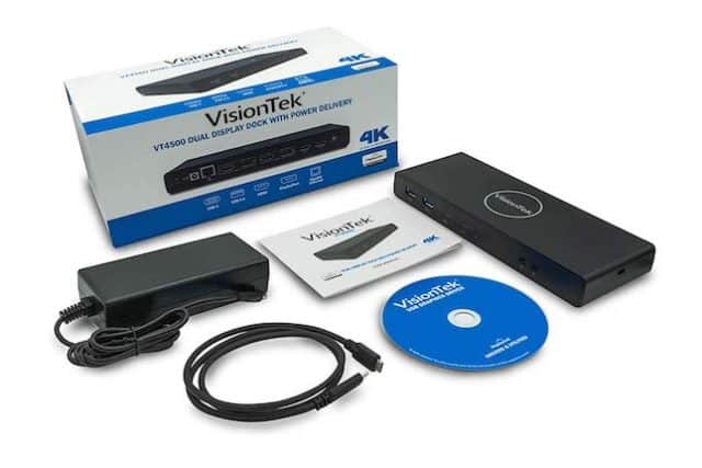 VisionTek launches VT4500 Dual 4K USB-C Docking Station with Power ...
