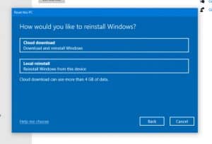 How to use Windows 10's Cloud Download recovery feature - BetaNews