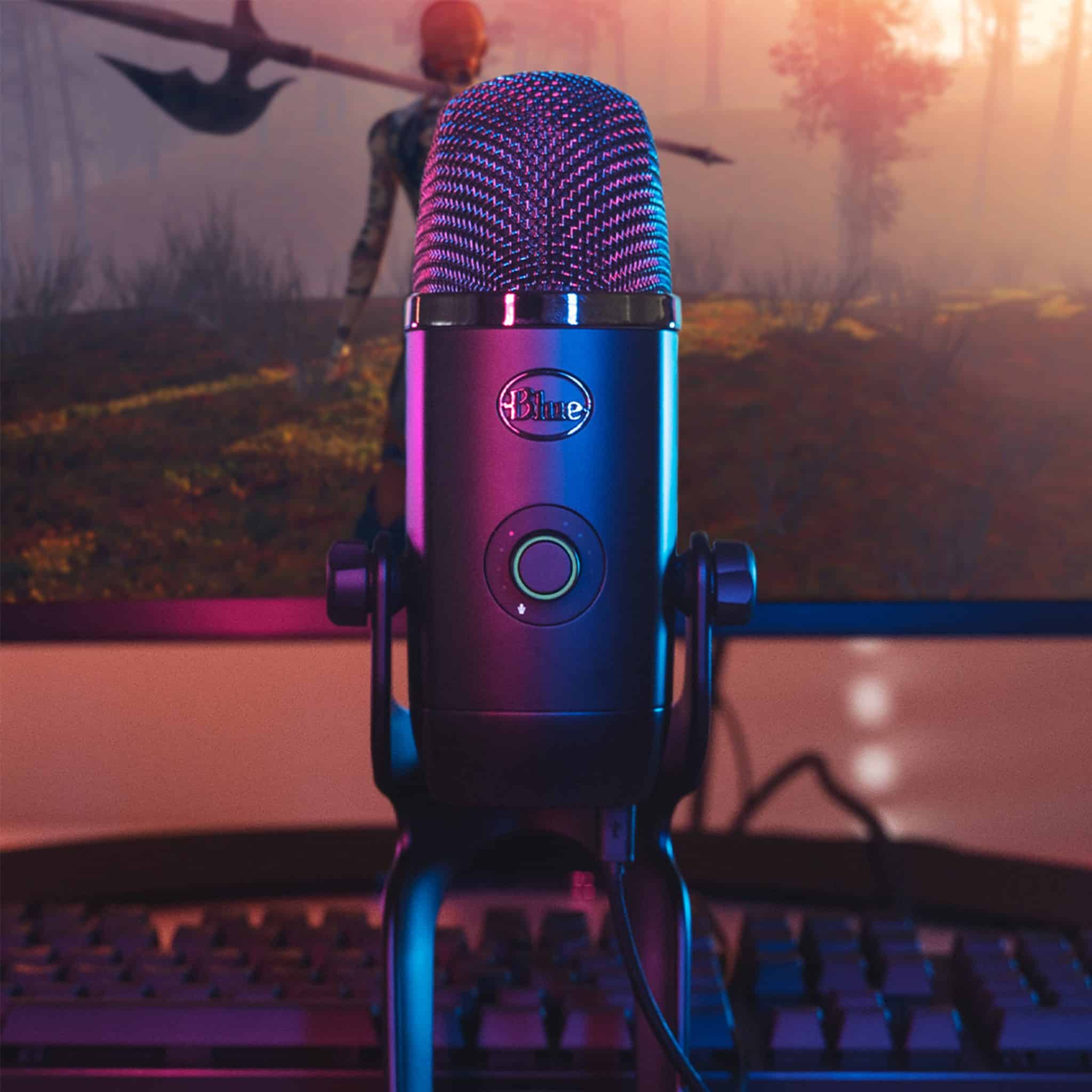 Blue Yeti X is a pro USB microphone for vlogging, gaming, podcasting ...
