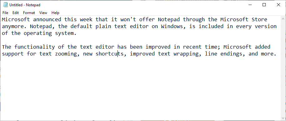 Microsoft pulls Notepad from the Microsoft Store - BetaNews