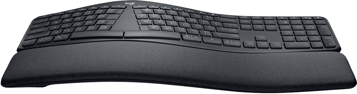 Logitech announces ERGO K860 Wireless Ergonomic Keyboard with Wrist ...