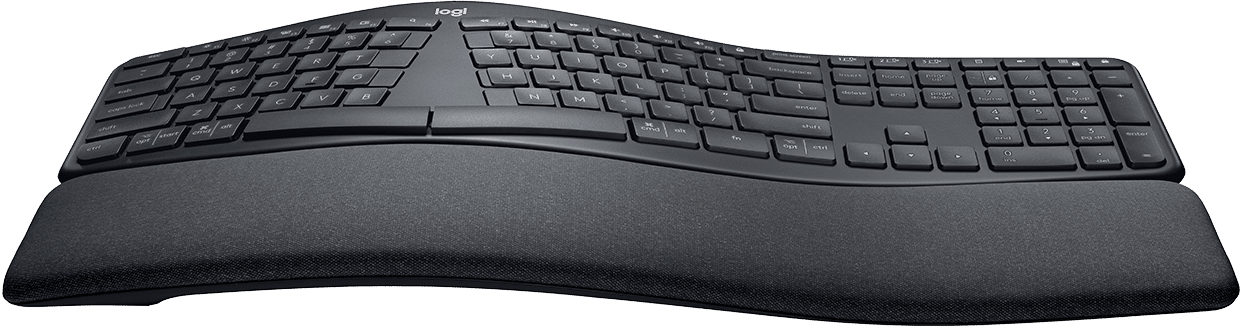 Logitech announces ERGO K860 Wireless Ergonomic Keyboard with Wrist ...