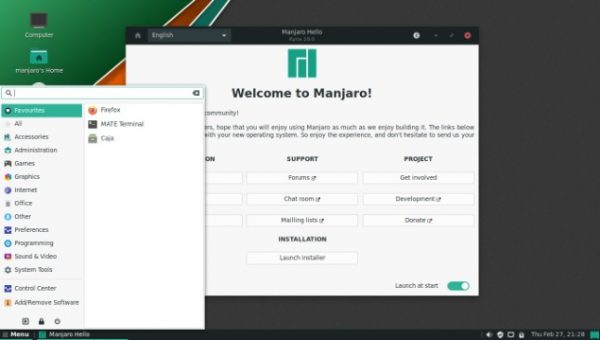 Arch Linux-based Manjaro MATE 19.0 'Kyria' available for download ...