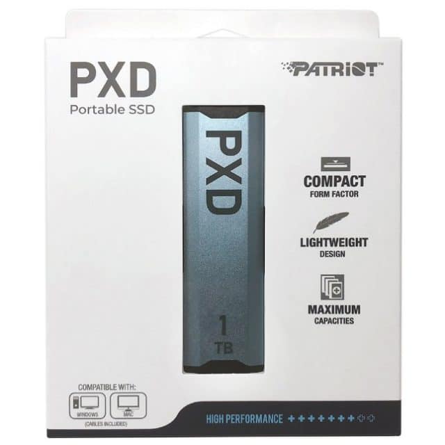 PATRIOT PXD is a PCIe USB-C SSD - BetaNews