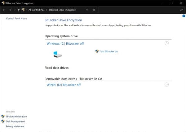 How to encrypt your entire system - or just removable media - with ...