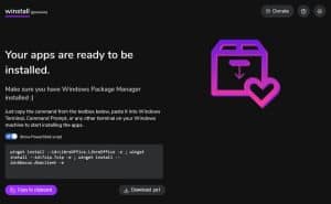 Make the Windows Package Manager WinGet easier to use by adding a GUI ...
