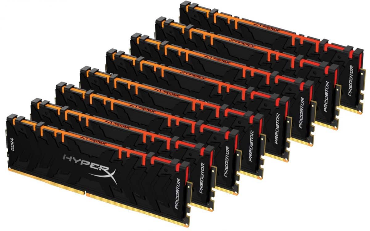 HyperX Predator and Fury DDR4 RAM kits get updated - the former includes capacities up to 256GB ...