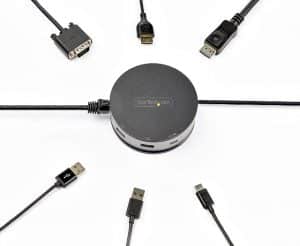 StarTech.com launches DKT31CHDVCM puck-shaped USB-C mini travel dock ...