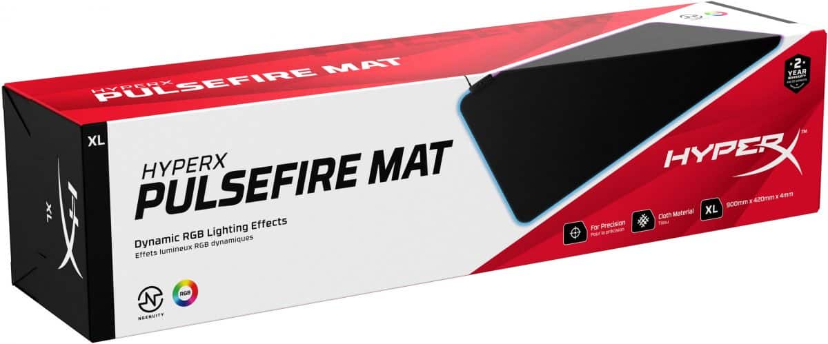 HyperX Pulsefire Mat RGB is a mouse pad that lights up because gamers ...