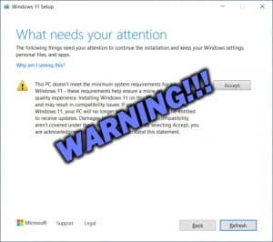 Installing Windows 11 could damage your computer - BetaNews