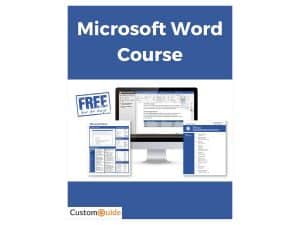 Get the interactive 'Microsoft Word Course' FREE for a limited time ...