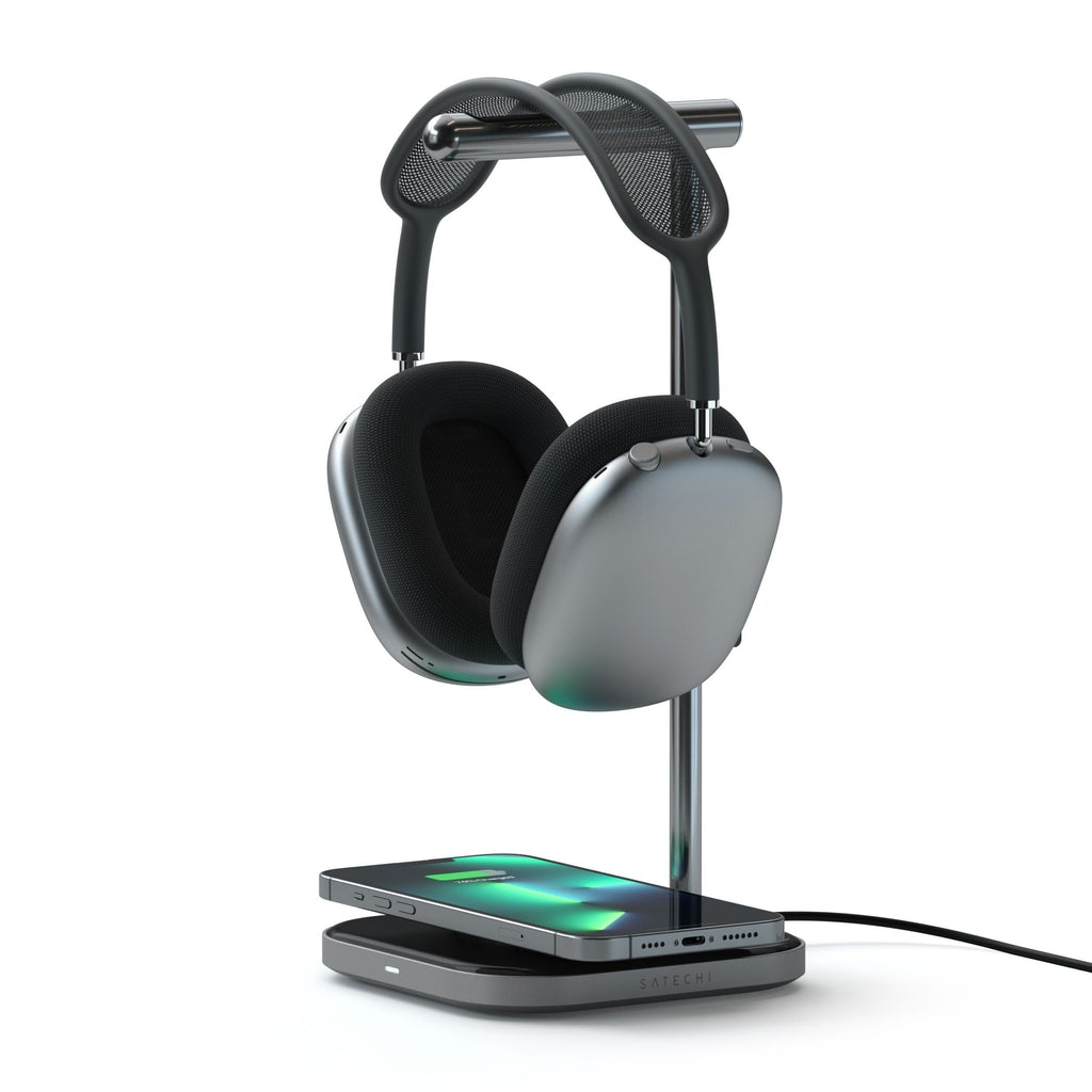 Satechi announces 2-in-1 Headphone Stand with Wireless Charger for ...