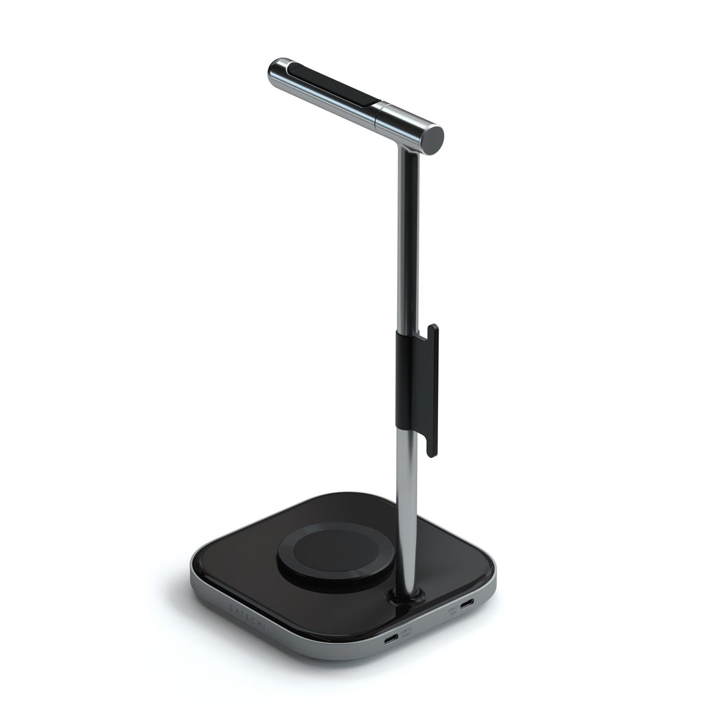 Satechi announces 2-in-1 Headphone Stand with Wireless Charger for ...